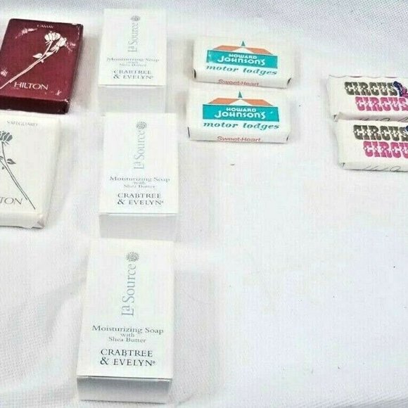 Bath | Travel Soap Vtg Bundle Crabtree Evelyn La Source Hilton Shea ...